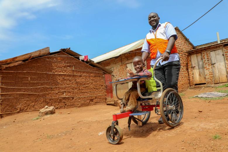 Helping disabled children in Africa